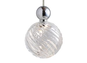 5711863122109 - EBB & FLOW Uva L Hänge Ball silber klar swirl