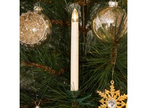 7318301925100 - Konstsmide Christmas LED-Christbaumkerzen kabell Ergänzungsset 16 cm