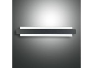 8019282511519 - Fabas Luce Lighting - Fabas Luce Regolo Integrierte LED-Wandleuchte aus schwarzem Glas