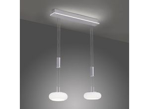 4012248350409 - Led Pendelleuchte Q-Etienne in Silber 3x85W 1300lm - Silber - Q-smart