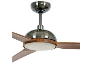 9333509174660 - Beacon Deckenventilator mit Licht Unione nickel koa leise