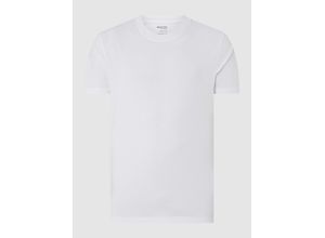 5714926226622 - T-Shirt mit geripptem Rundhalsausschnitt Modell RELAXCOLMAN