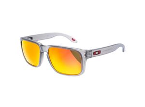 Image of Oakley HOLBROOK XS Brille in prizm ruby iridium-matte grey ink