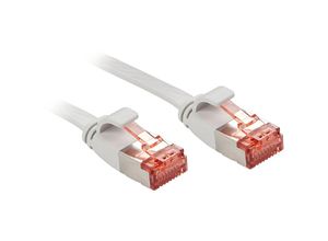 4002888475532 - 47553 RJ45 Netzwerkkabel Patchkabel cat 6 u ftp 300 m Grau 1 St - Lindy