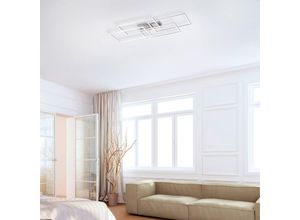 4043689970604 - LED Design Decken Leuchte FERNBEDIENUNG Wohn Zimmer Tages-Licht Lampe DIMMBAR LeuchtenDirekt 14151-55