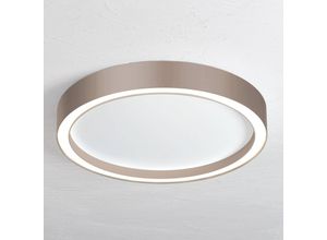 4011895496607 - Bopp Aura LED-Deckenleuchte Ø 55cm weiß taupe