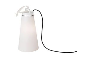 8435579821367 - LED-Außendekoleuchte Sasha Kabel Höhe 41cm weiß