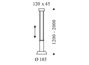 4035162269183 - Glance LED-Pendellampe einflammig schwarz