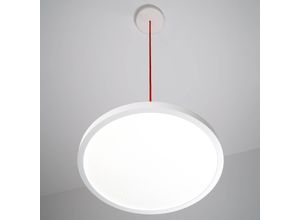 7630795103292 - LED-Hängelampe VIVAA 20 VTL Ø45cm Kabel rot CCT