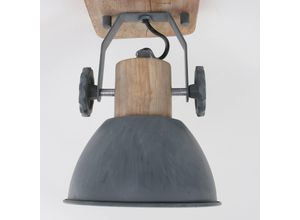 8712746122718 - Mexlite - wandlamp Gearwood - holz - gummi - 7968GR - Holz