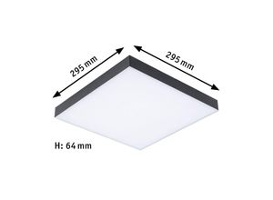 4000870799079 - LED Panel Velora Rainbow dynamicRGBW eckig 295x295mm 3000 - 6500K Schwarz dimmbar