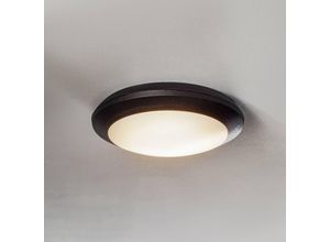 8031874230219 - LED-Außenwandlampe Umberta schwarz CCT