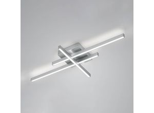 4250035830936 - LED-Deckenleuchte Feli mit drei Profilen nickel