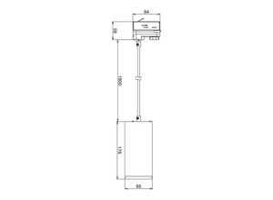 4042943172174 - Deko Light Lucea 20 Pendelleuchte LED fest eingebaut 20 W LED EEK F (A - G) Verkehrsweiß (RAL 9016)