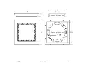 4037293029810 - EVN ALQ LED-Panel weiß 12W 25x25cm 4000K