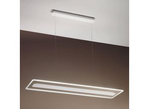 8033913149711 - Linea Light LED-Hängeleuchte Antille Glas rechteckig Chrom