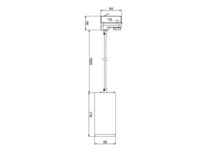 4042943172150 - Deko Light Lucea 15 Pendelleuchte LED fest eingebaut 15 W LED EEK F (A - G) Verkehrsweiß (RAL 9016)