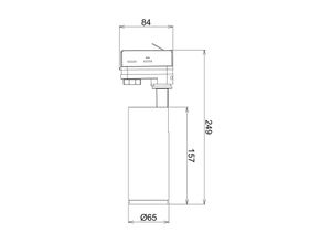 4042943172051 - Deko Light Lucea 10 Hochvolt-Schienensystem-Leuchte LED fest eingebaut 10 W LED EEK F (A - G) Verkehrsweiß (RAL 9016)