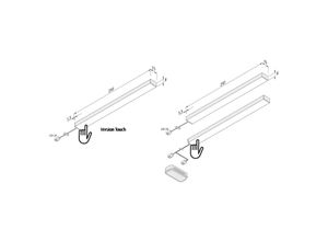 4051268162708 - Hera LED-Unterbauleuchte Add-On Mini 4000K