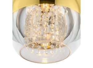 4251110091969 - Maytoni Lighting - Maytoni Fermi Moderne Fermi Gold Dome Pendelleuchte