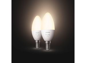 8718699671273 - White 55W E14 LED-Kerzenlampe 2er-Set