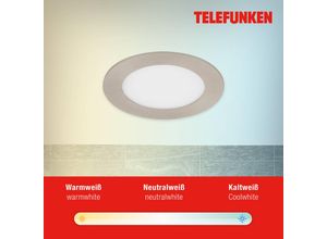 4059709002484 - LED Einbauleuchte Direkt Smart WiFi nickel matt Einbauleuchte