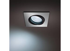 8718696175460 - Hue LED-Einbauleuchte 5042148P9 Milliskin GU10 5 W Warmweiß Neutralweiß Tageslichtweiß