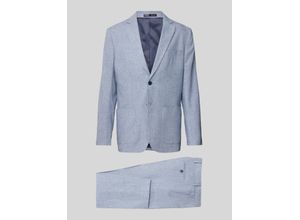 Image of Regular Fit Anzug aus Leinen-Baumwoll-Mix Modell 'ANTON'