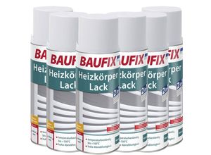 4014505035579 - BAUFIX Heizkörperlack Sprühdose 6er-Set