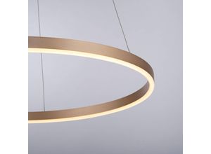 4043689985653 - Leuchten Direkt LED Pendelleuchte 3-Stufen-Dimmer Ø585cm messing matt RITUS