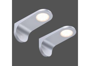 4012248349663 - Paul Neuhaus LED-Unterbaulampe Amon 2er-Set rund