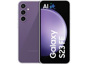 8806095137117 - SAMSUNG Smartphone Galaxy S23 FE Mobiltelefone AI-Funktionen Gr 128 GB 8 GB RAM lila (purple) Smartphone Android Bestseller