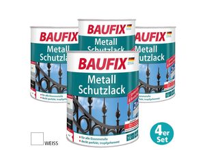 4014505034183 - Metall-Schutzlack Weiß 4er-Set