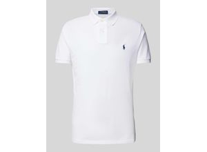 3614713271410 - Slim Fit Poloshirt mit Label-Stitching