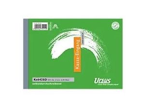 9002244735107 - Ursus Style Kasseneingangsbuch KE642SD A6 quer 2x40 Blatt selbstdurchschreibend