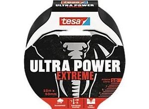 4063565106514 - Ultra Power Extreme Repairing Tape - Reparaturband mit extra starkem Halt auch auf rauen Oberflächen - wetterbeständig und handeinreißbar - 10 m x 50