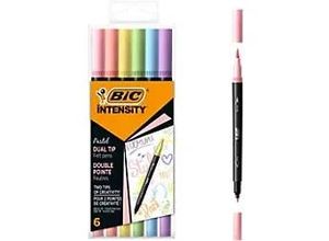 3086123681323 - Filzstifte  Pinselmarker Intensity Dual Tip Pastell - 6 Stück