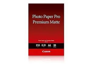 4549292041668 - Fotopapier Pro Premium Matt PM-101 DIN A2 210 g m2 Weiß 20 Blatt