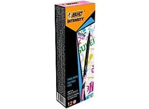 3086123449169 - BIC Intensity Fineliner 04 mm Pink 12 Stück