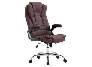 4251380434596 - Bürostuhl ergonomisch 150 kg belastbar Thor Drehstuhl mit kippbarer Rückenlehne modernes Design höhenverstellbar 49-59 cm Gestell Chrom