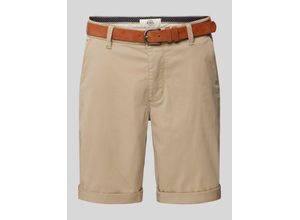 5713459398004 - Regular Fit Bermudas mit Gürtel Modell MIKE