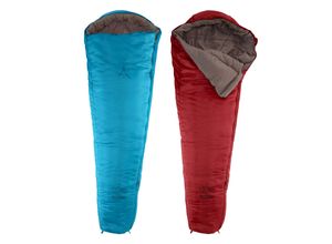 5703384084691 - GRAND CANYON Kinderschlafsack Fairbanks 150 Kids Mumien Jugend Schlafsack +2°C Farbe Red Dahlia