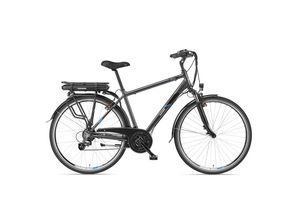 4000420283539 - Herren Trekking E-Bike XT481 Expedition mit 21-Gang Shimano Kettenschaltung Anthrazit