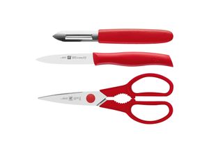 4009839327148 - ZWILLING TWIN Grip Messerset 3-tlg Rot