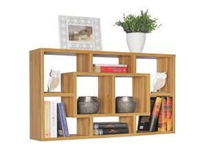 4251745759814 - Wandregal RUR Modernes Design MDF 85x475x16 cm melaminharzbeschichtet