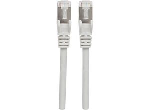 0766623740869 - 740869 RJ45 Netzwerkkabel Patchkabel cat 6a s ftp 300 m Grau Folienschirm Geflechtschi - Intellinet