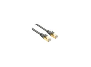 4007249418944 - Patch-Kabel - RJ-45 (m) bis RJ-45 (m) - 15 m - sftp - cat 5e - verseilt - Grau (00041894) - Hama