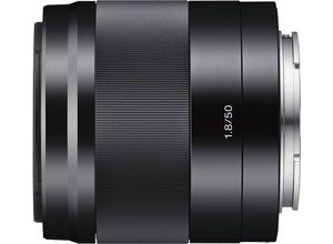 4905524952414 - SONY Objektiv SEL-50F18 E-Mount Standard Festbrennweite Objektive E 50mm F18 OSS APS-C schwarz Objektive