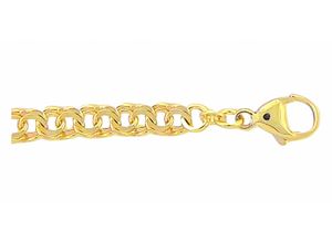 4065633600993 - Goldarmband ADELIA´S 333 Gold Garibaldi Armband 19 cm Armbänder Gr Gelbgold 333 goldfarben (gold) Damen Armbänder Gold 19 cm 333 Goldschmuck für