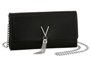 8052790167236 - Clutch VALENTINO BAGS Divina Damen Gr B H T 27cm x 12cm x 5cm schwarz Lederimitat Polyurethan (PU) Taschen Handtasche Damen Tasche Damen Schultertasche Kettentasche